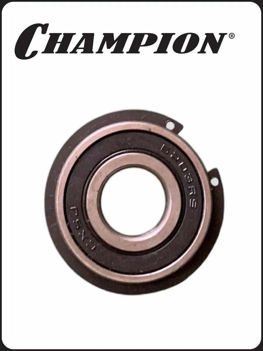 Подшипник 6000-2ZN со стопорным кольцом ST655, сталь, металлик