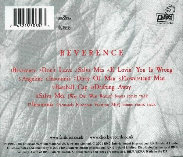Диск Faithless - Reverence (1 CD) — фото 1