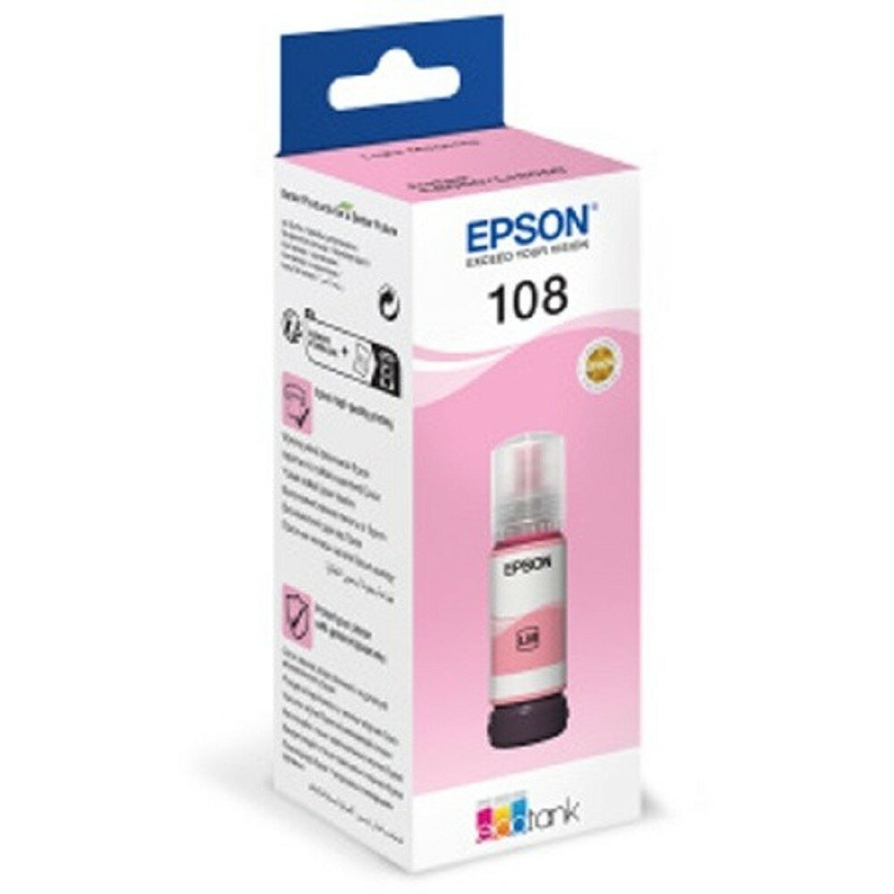Чернила Epson C13T09C64A, Светло-пурпурный