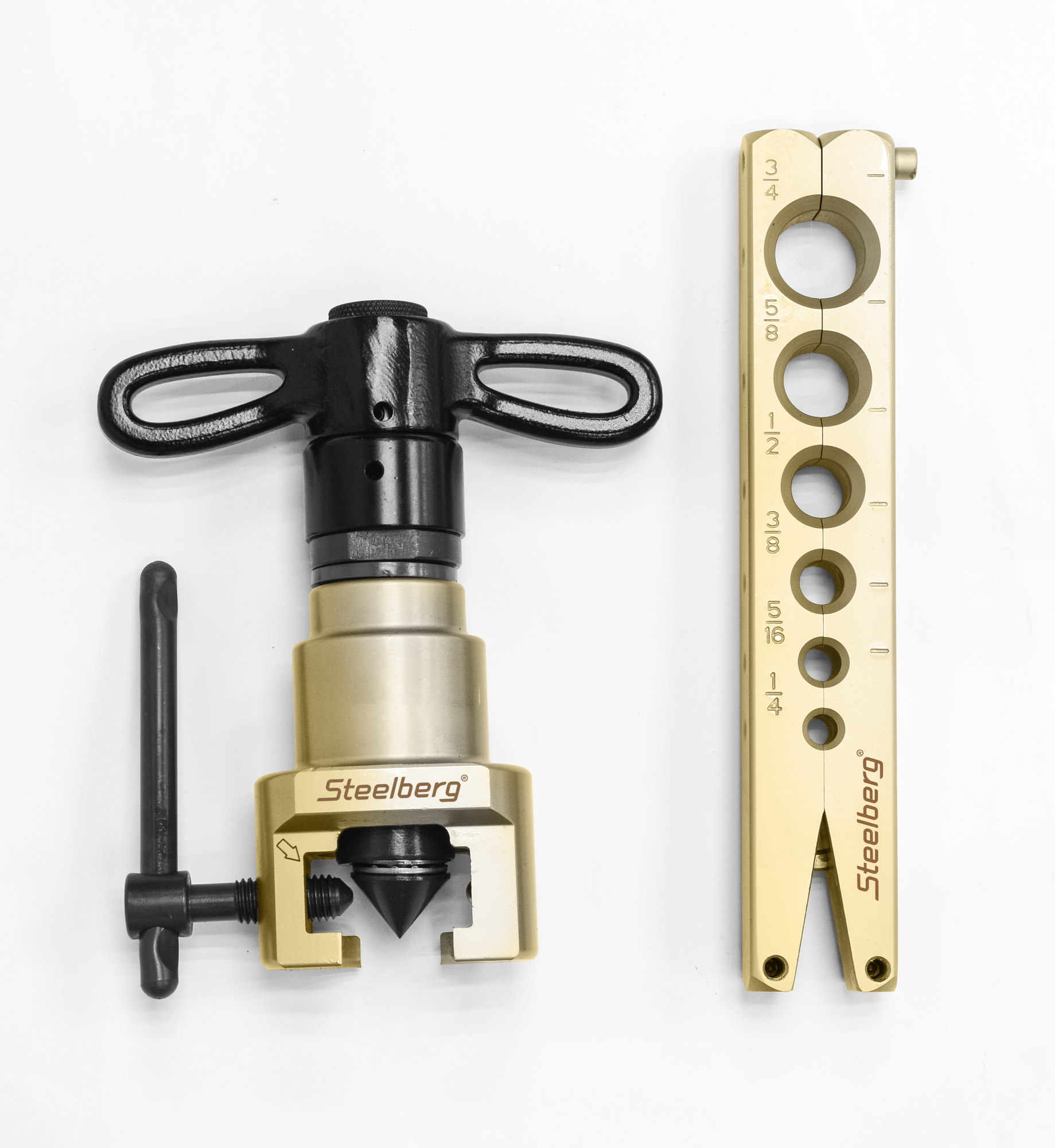 Развальцовка эксцентриковая с трещеткой 1/4-3/4 STEELBERG, STL-FT809-MD1