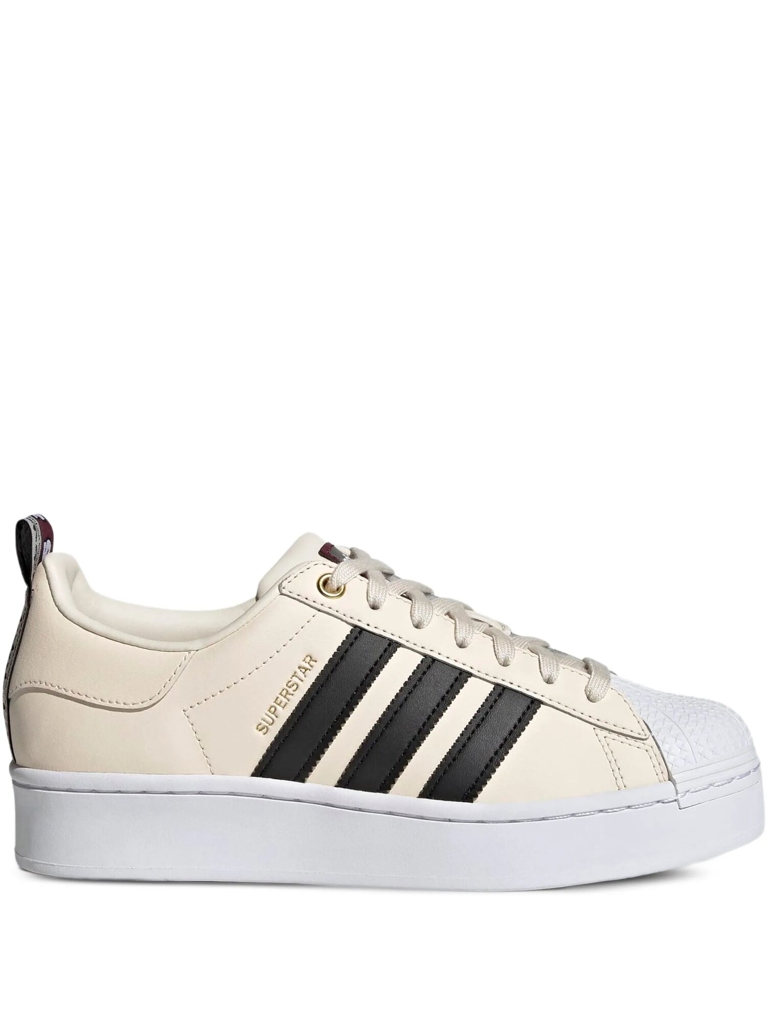 Кроссовки Superstar Bold Wonder White/Core Black/Victory Crimson