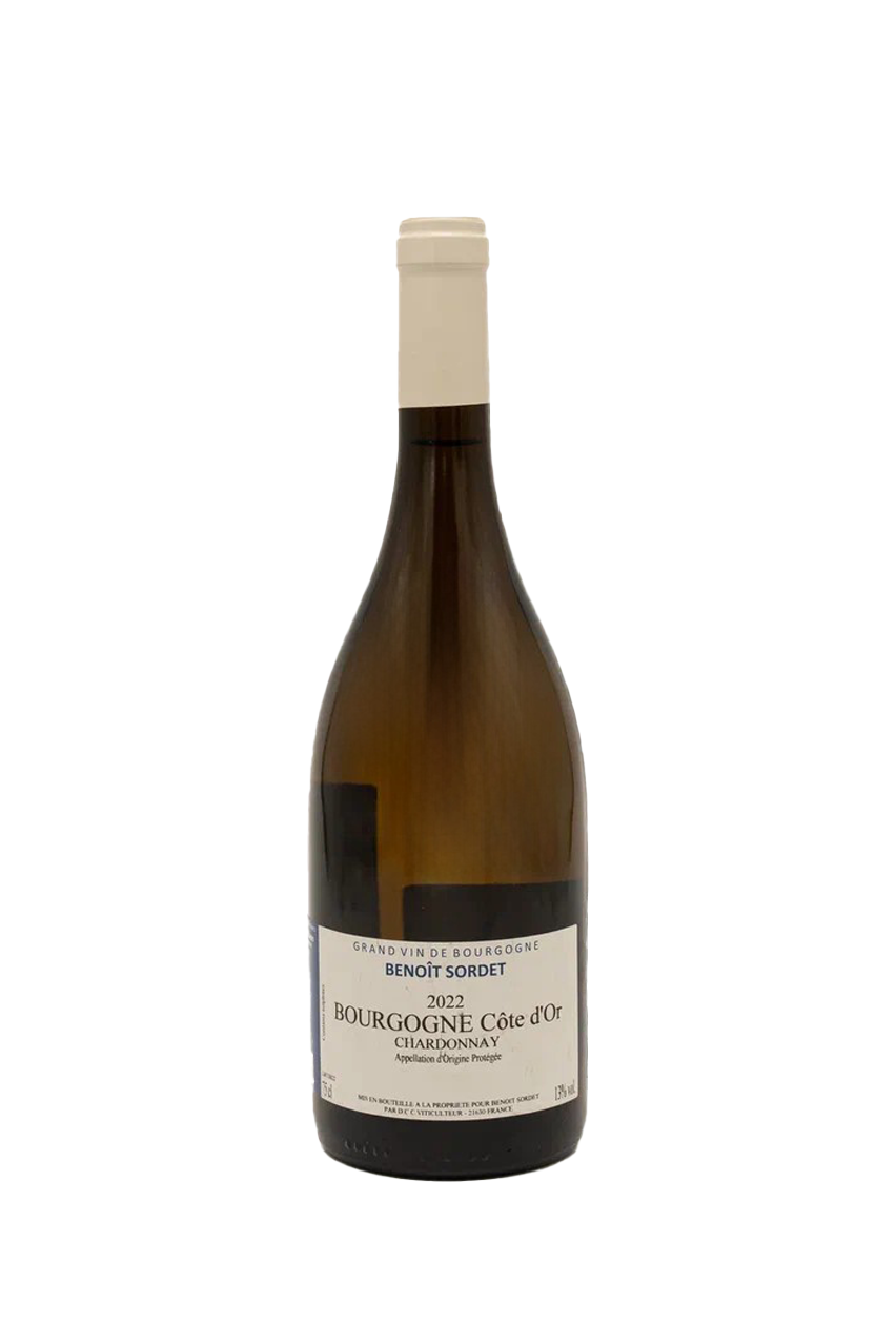 Вино Бургонь Шардоне Кот д'Ор Бенуа Сорде, белое, сухое, 0.75л