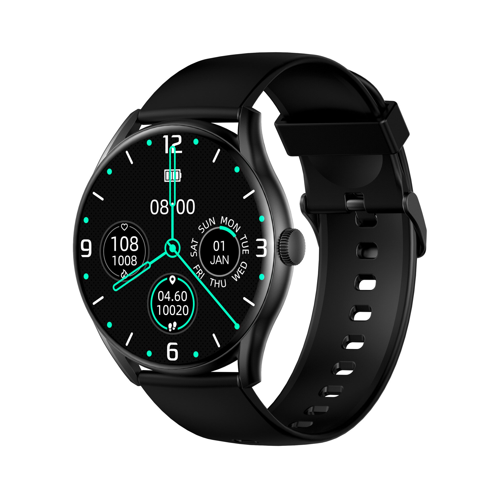 Умные часы Смарт-часы женские Smart Watch наручные с измерением давления, уровня кислорода в крови и пульса_kw06pro/розовый, 38mm, розовый