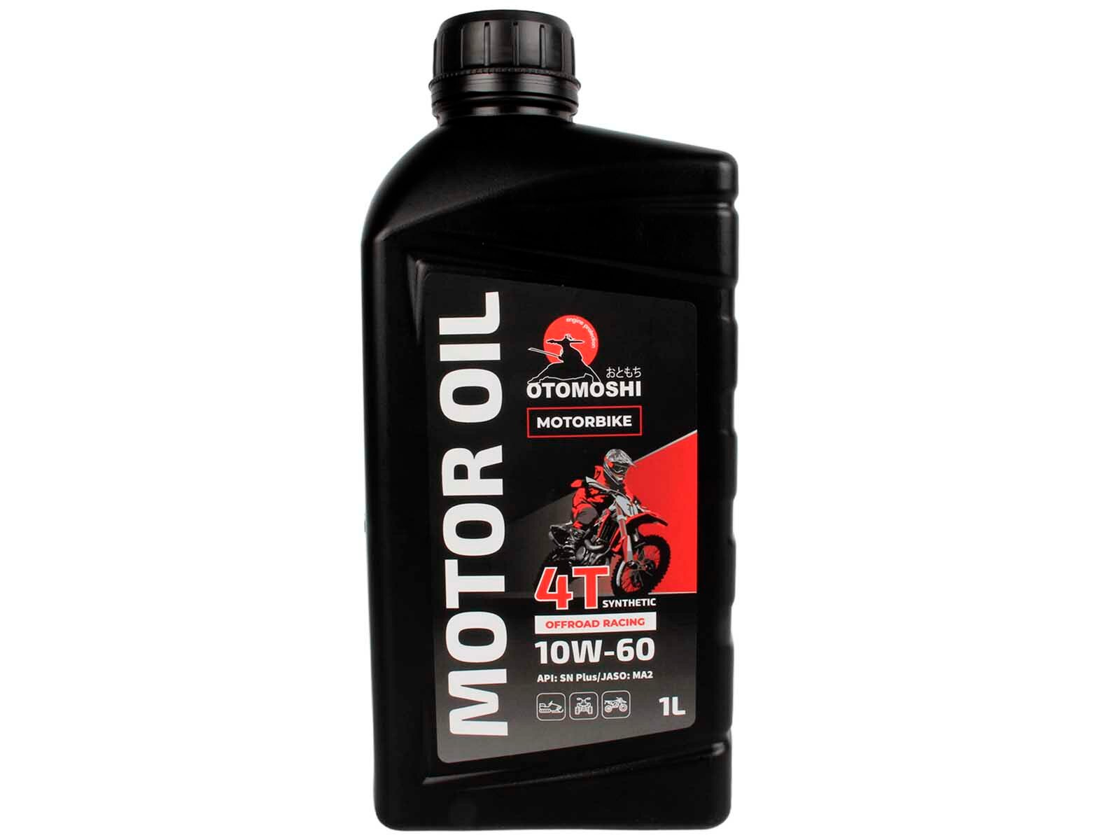 Масло моторное OTOMOSHI MOTORBIKE 4T 10W-60 1л