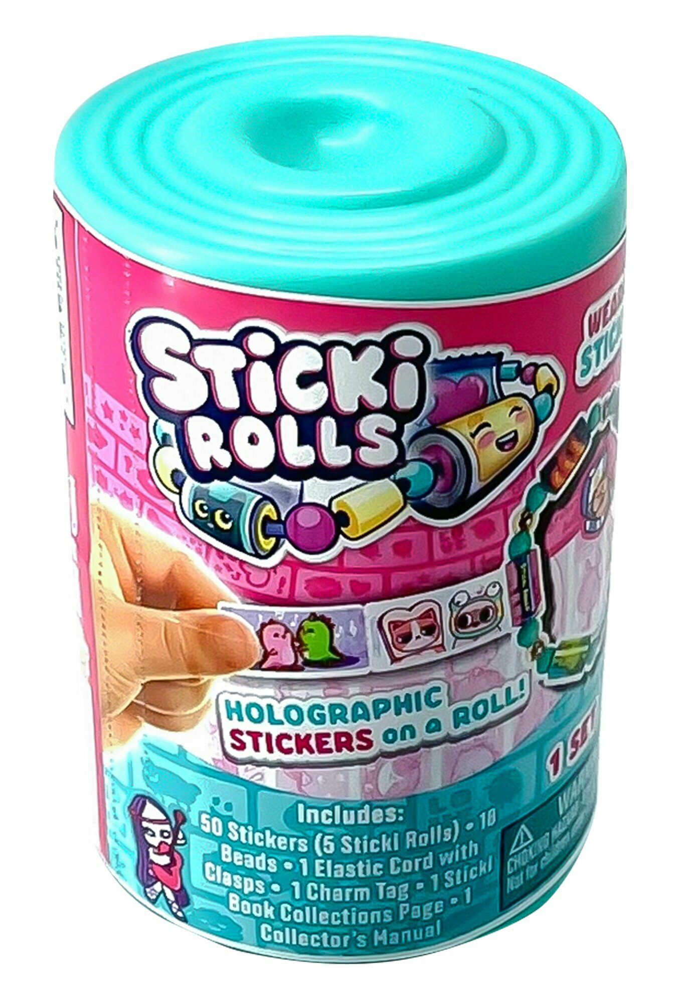 Игровой набор Sticki Rolls (браслет, 50 наклеек), в упаковке-сюрприз, SR101CDU