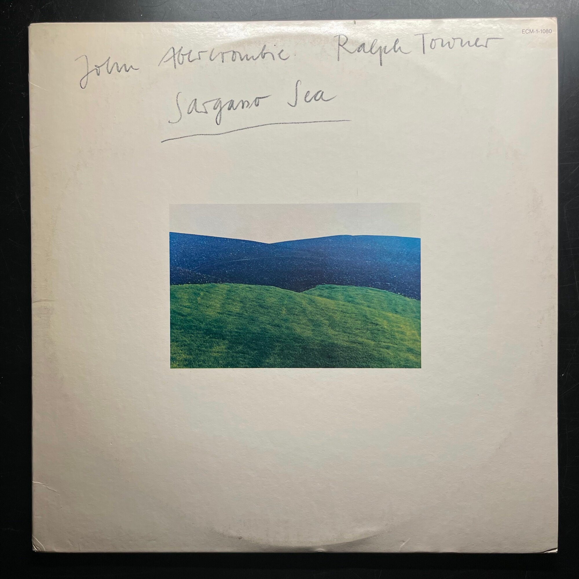 Виниловая пластинка John Abercrombie, Ralph Towner - Sargasso Sea (США 1976г.) ECM
