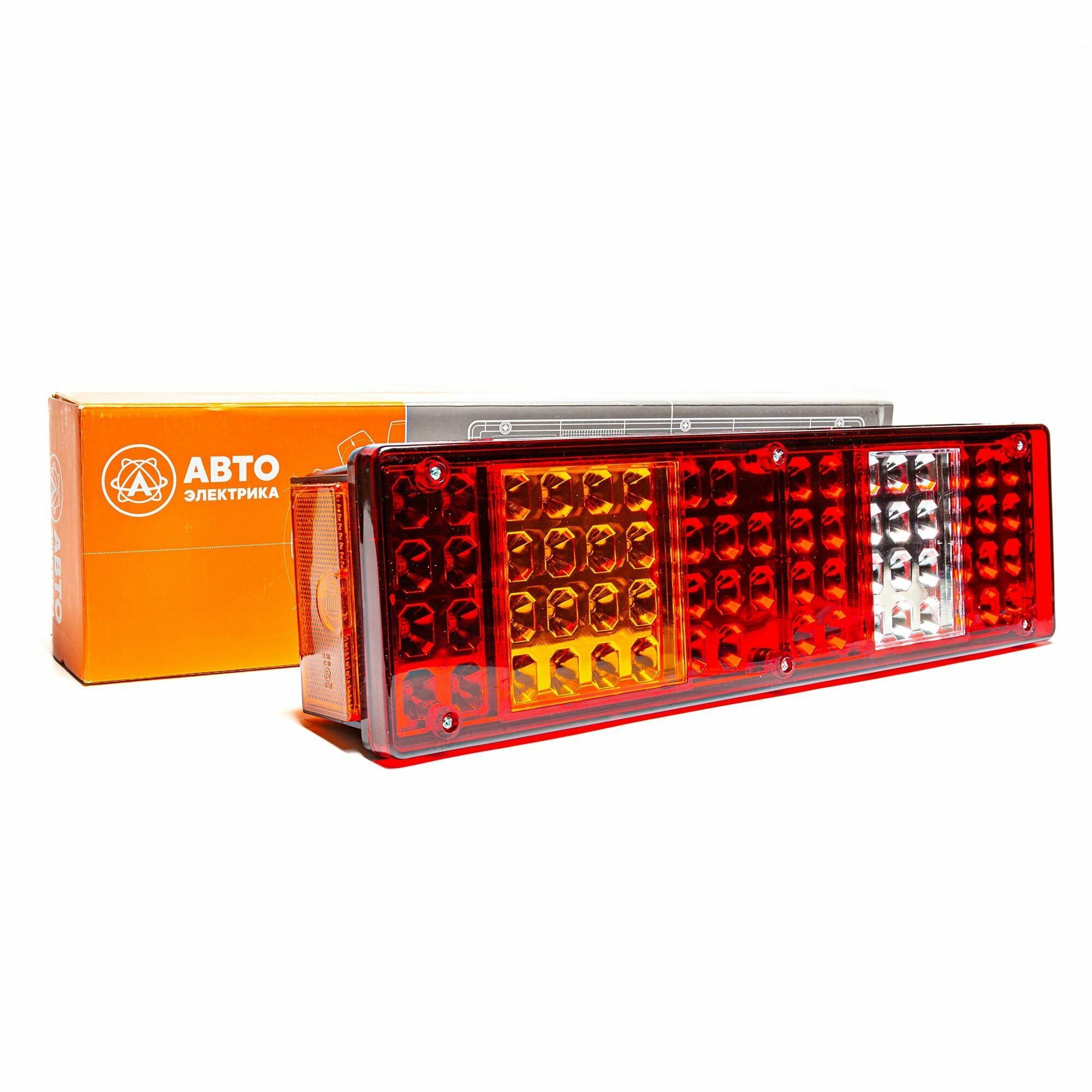 Фонарь задний, КамАЗ, МАЗ, урал, правый, LED 24В для КамАЗ 6520 5320 65115 МАЗ 4370 5551 6330 урал 4320 краз 6505 ПАЗ 4230 арт 7442371610AE АвтоЭлектрика