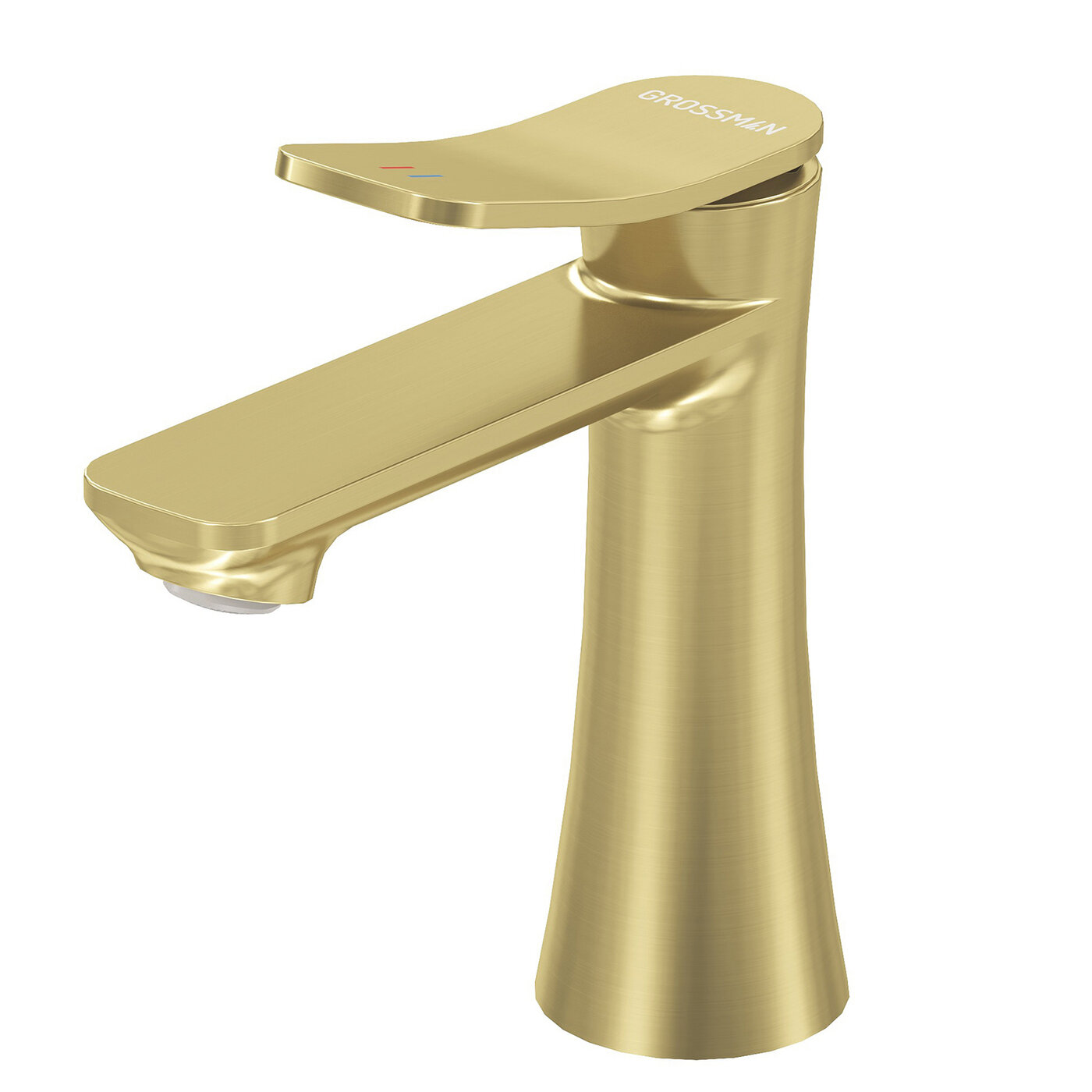 Смеситель для раковины Grossman Advans 510. K35.09.320 золото сатиновый