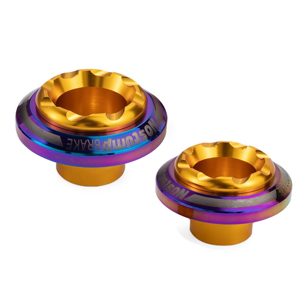 Передняя амортизирующая накладка мотоцикла Пара алюминиевых накладок для повышения безопасности и долговечности при любых условиях езды