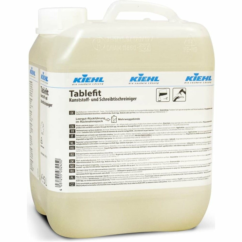 Средство для чистки пластика мебели, поверхностей от спецзагрязнений KIEHL Johannes KG Tablefit