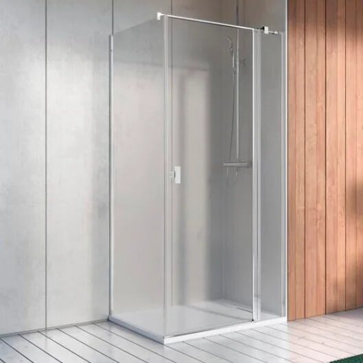 Душевой уголок Radaway Nes KDJ II без поддона, стеклянный, 120x90, с распашными дверями, польский