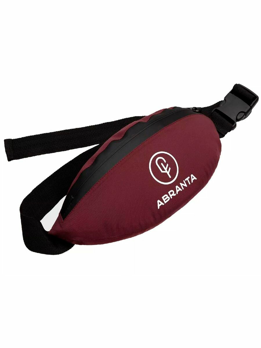 Поясная гермосумка Abranta Wine red / аксессуары для любителей Sup board, сап