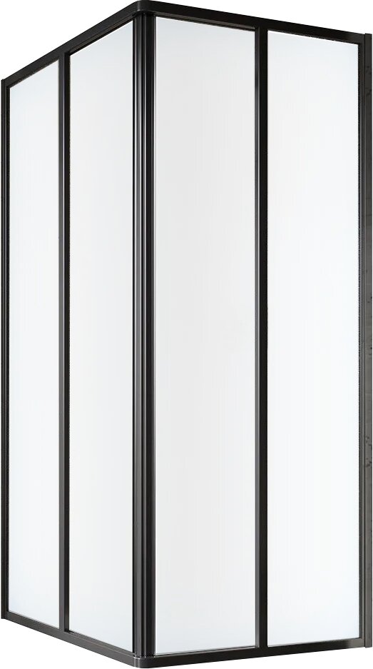 Душевой уголок Ravak Supernova SRV2-90 195 S Grape, профиль черный