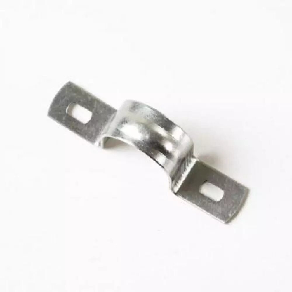 Скоба крепежная двухлапковая (10 штук упак.) СМД 25-26 метал. оцинк. TOKOV ELECTRIC TKE-SMK-25-26-2