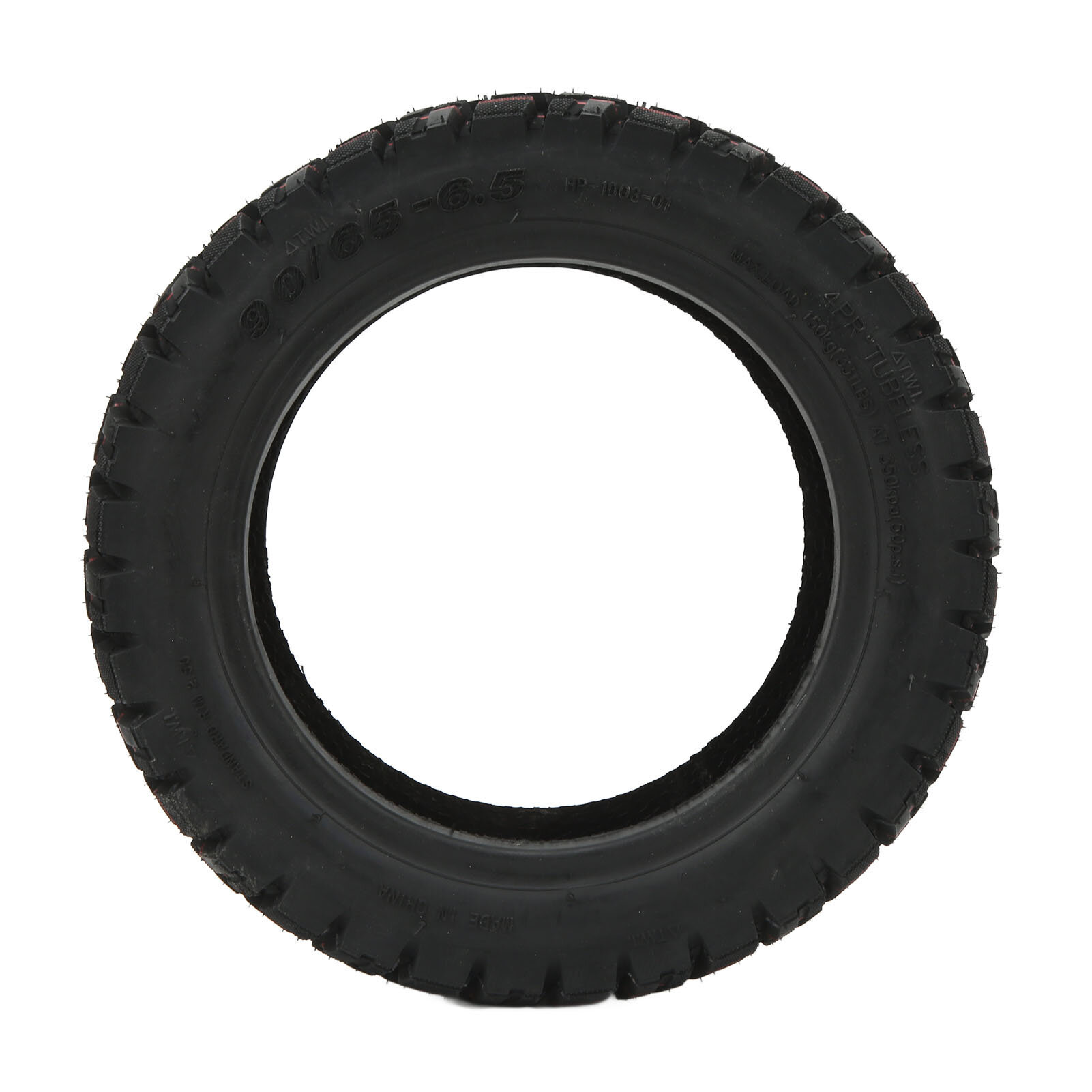 Шины для электросамоката 90/65-6.5, резиновые, утолщенные, противоскользящие, взрывобезопасные, 11 дюймов, бескамерные