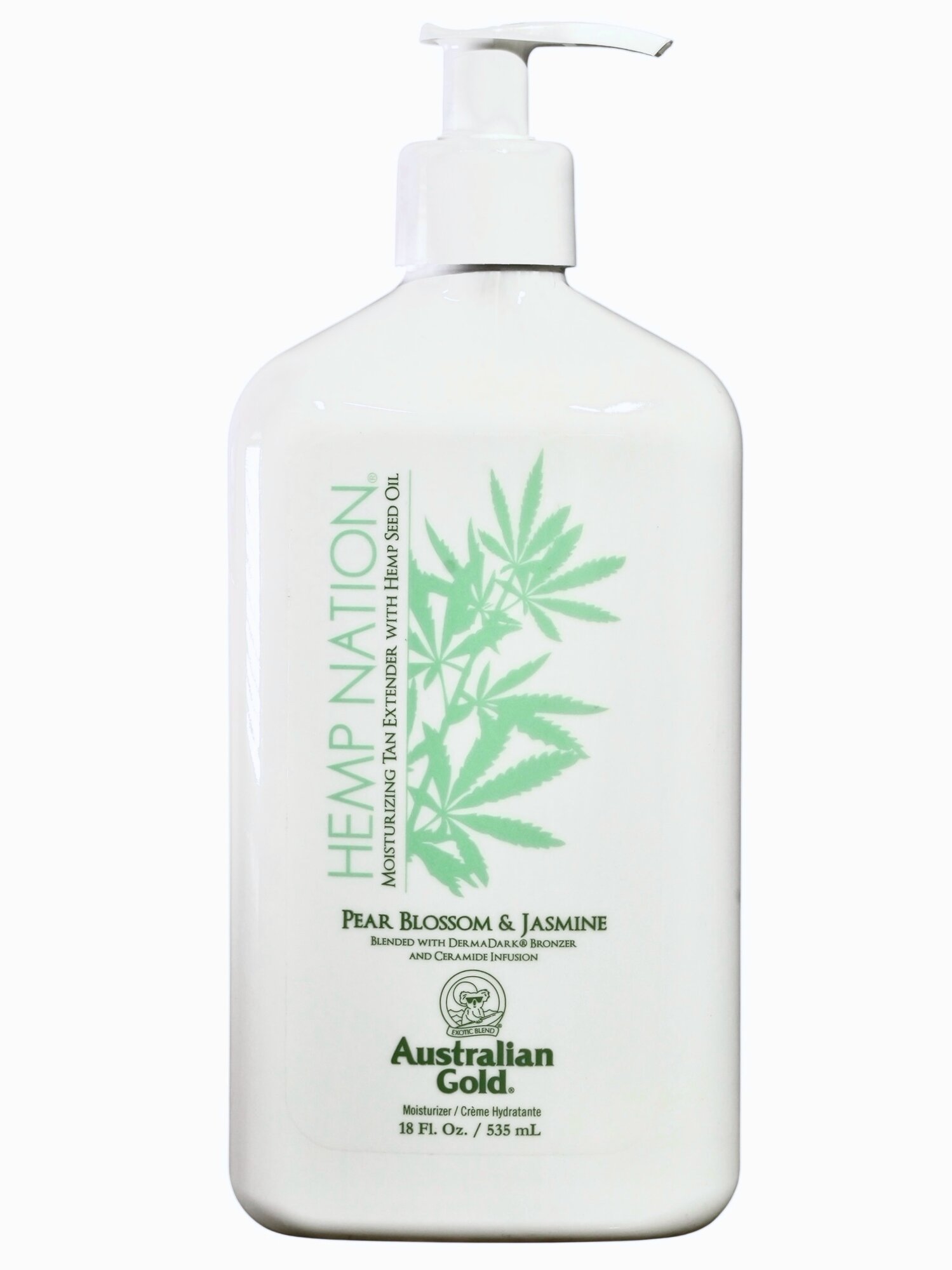 Увлажняющий крем Hemp Nation "Pear Blossom & Jasmine", для тела 535 мл