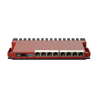 Коммутатор MikroTik L009UiGS-RM (L2) 1Гбит/с 1SFP 1PoE управляемый