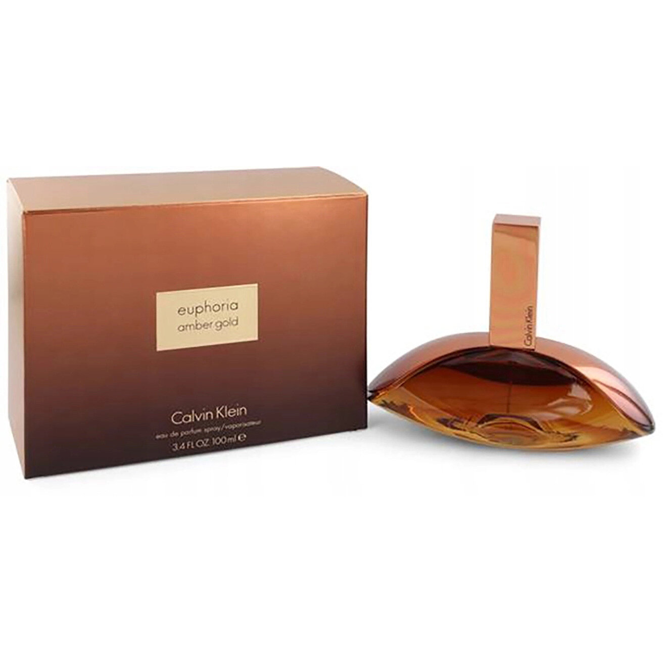 Парфюмерная вода Calvin Klein Euphoria Amber Gold 100 мл для женщин / Кельвин Кляйн Эйфория Амбер Голд / Янтарное золото