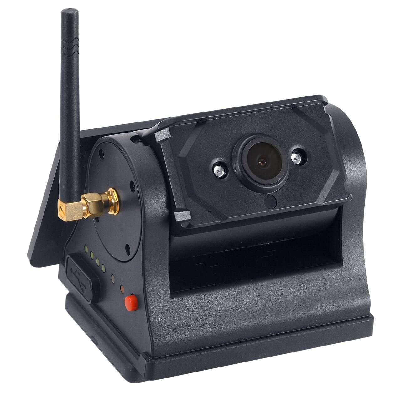 Портативная магнитная беспроводная солнечная WiFi камера заднего вида HD 1080P IP67 9600mAh инфракрасное ночное видение для iPhone и телефонов Android