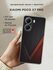 Чехол на Poco X7 Pro / Поко X7 Про с принтом "Красный карбон"