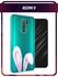 Чехол на Xiaomi Redmi 9 / Сяоми Редми 9 с принтом "Кроличьи уши 2", прозрачный