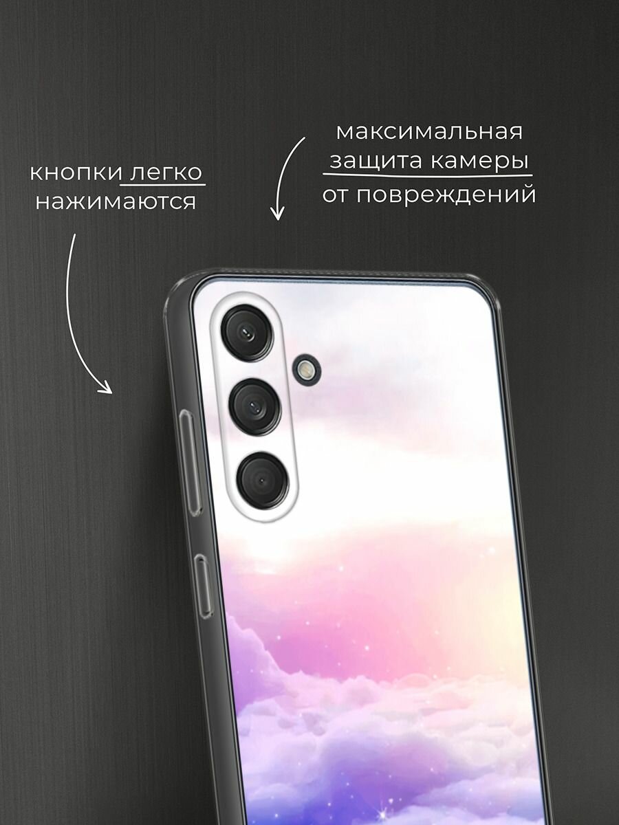 Чехол на Samsung Galaxy M55 / Самсунг M55 с принтом "Небеса" — фото 1