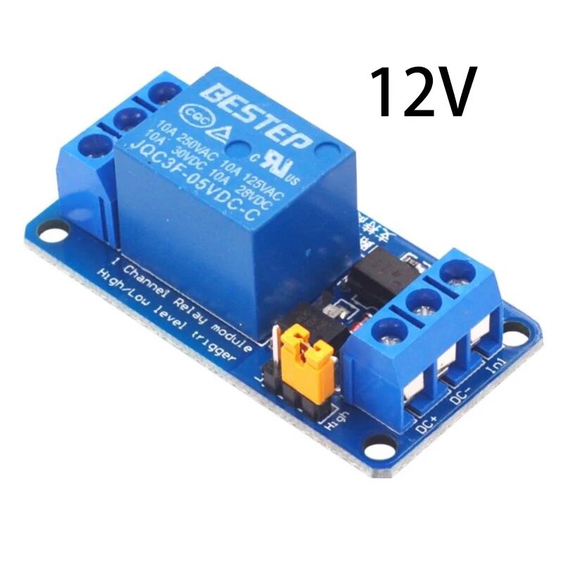 Релейный модуль 1-канальный 12V