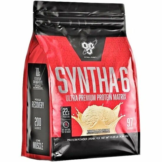 Протеин BSN Syntha-6, 4540 гр, ваниль