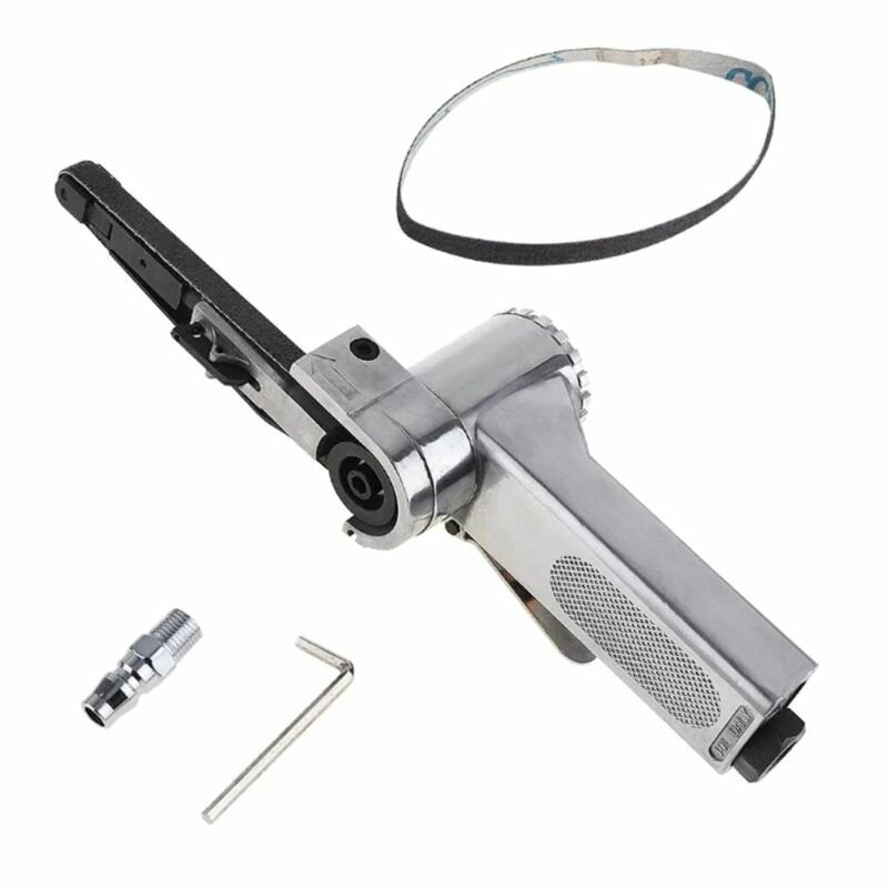 Пневматическая ленточная шлифовальная машина для деревообработки