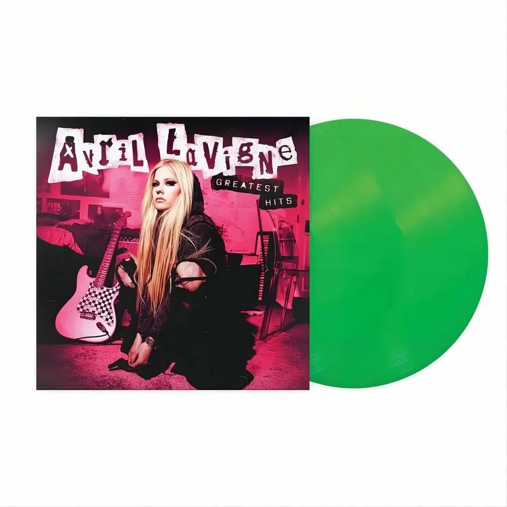 Виниловая пластинка Avril Lavigne - Greatest Hits 2 x Vinyl, LP, Compilation, Stereo, Neon Green