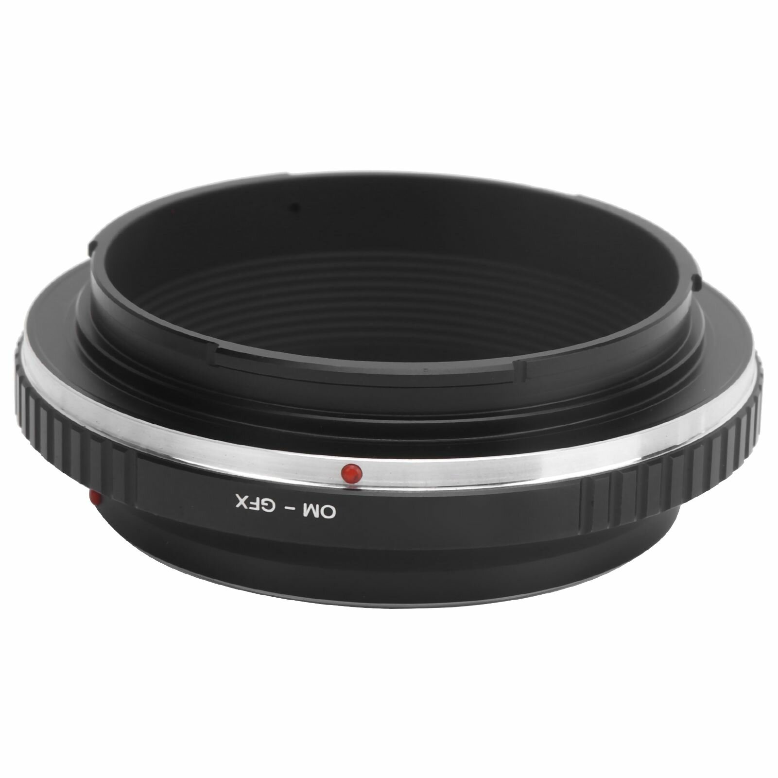 Адаптер объектива Fikaz для объектива Olympus OM на камеру Fuji GFX, алюминиевый, ручная фокусировка