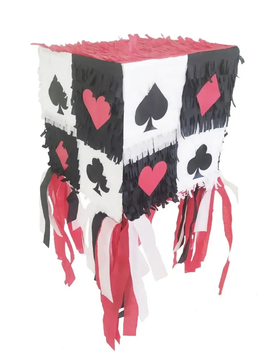 Пиньята Казино без наполнения и без биты для празднования любого мероприятия