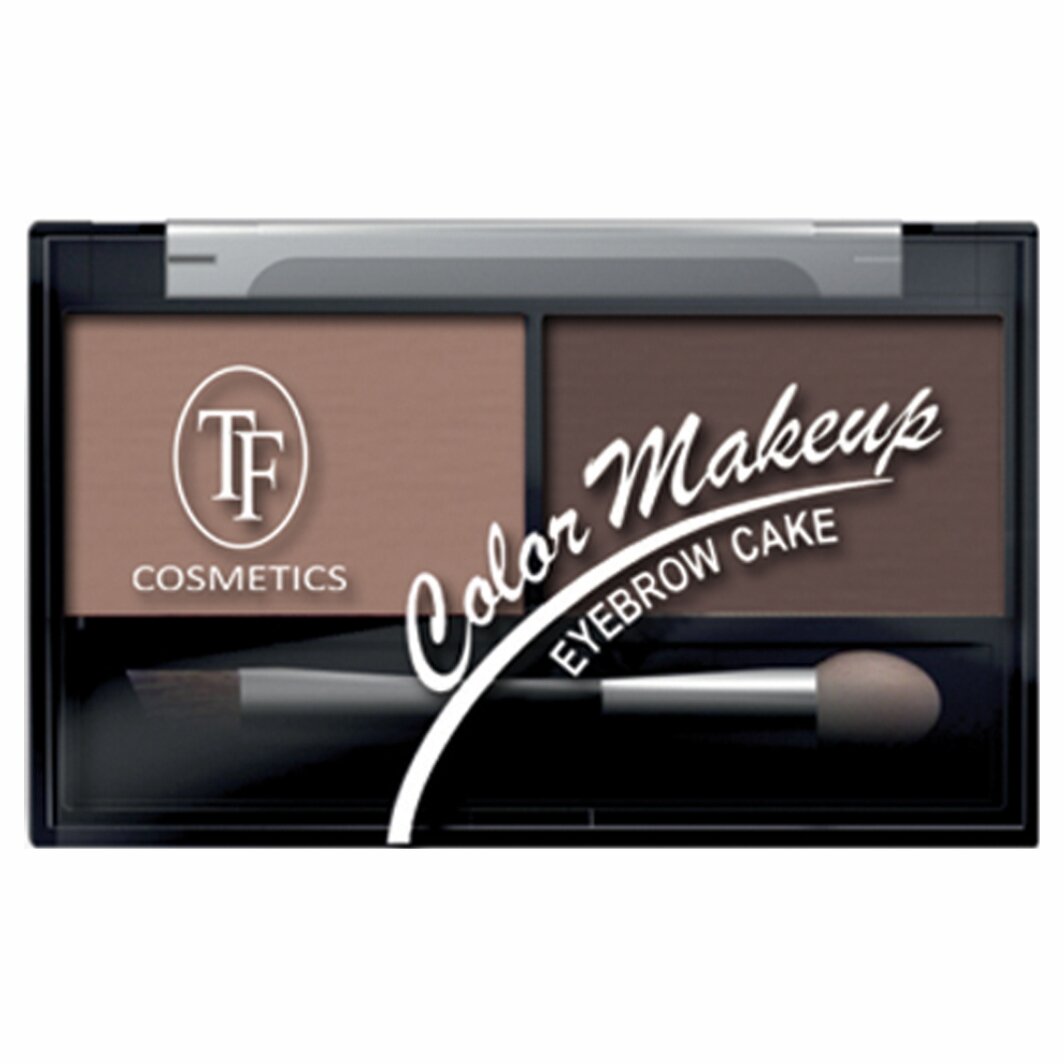 Набор теней для коррекции бровей TF cosmetics Eyebrow Cake, тон 02 Beige brown/бежево-коричневая гамма
