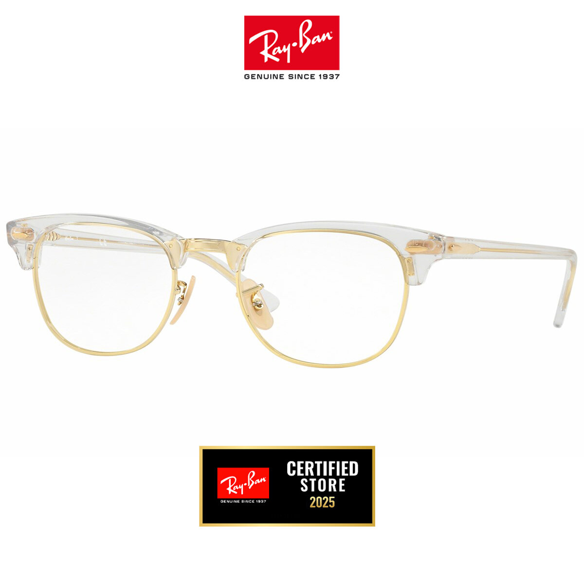Ray-Ban Clubmaster 5154 5762 Large оправа для очков (51 mm)