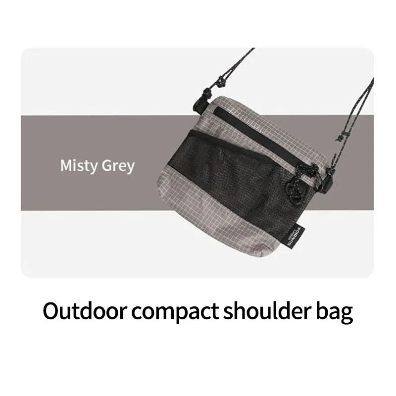 Сумка кроссбоди Outdoor Misty Grey, серая