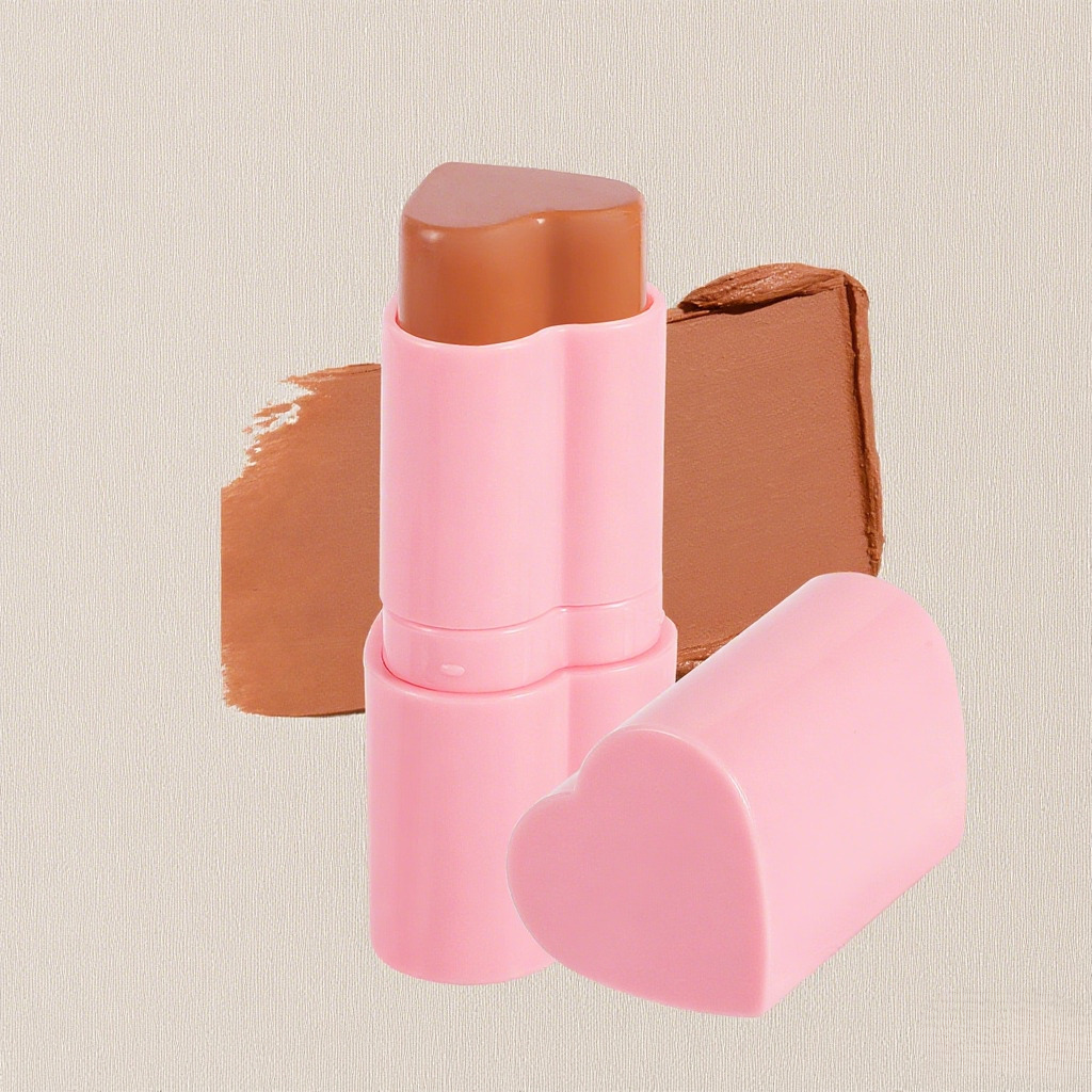 Blush Highlighter Heart Blush Balm Finishing Stick Face Highlighting Pearl Fine Glitter Makeup 6g 01# 02# 03# 04# 05# 06# 07# 08#