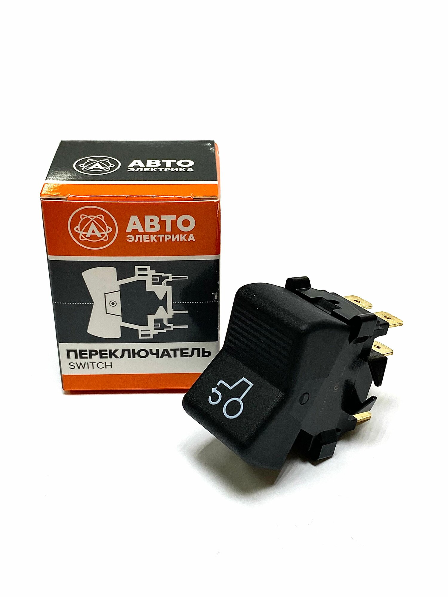 Переключатель клавиша переднего моста МТЗ 12/24 В П147М-06.49 АвтоЭлектрика