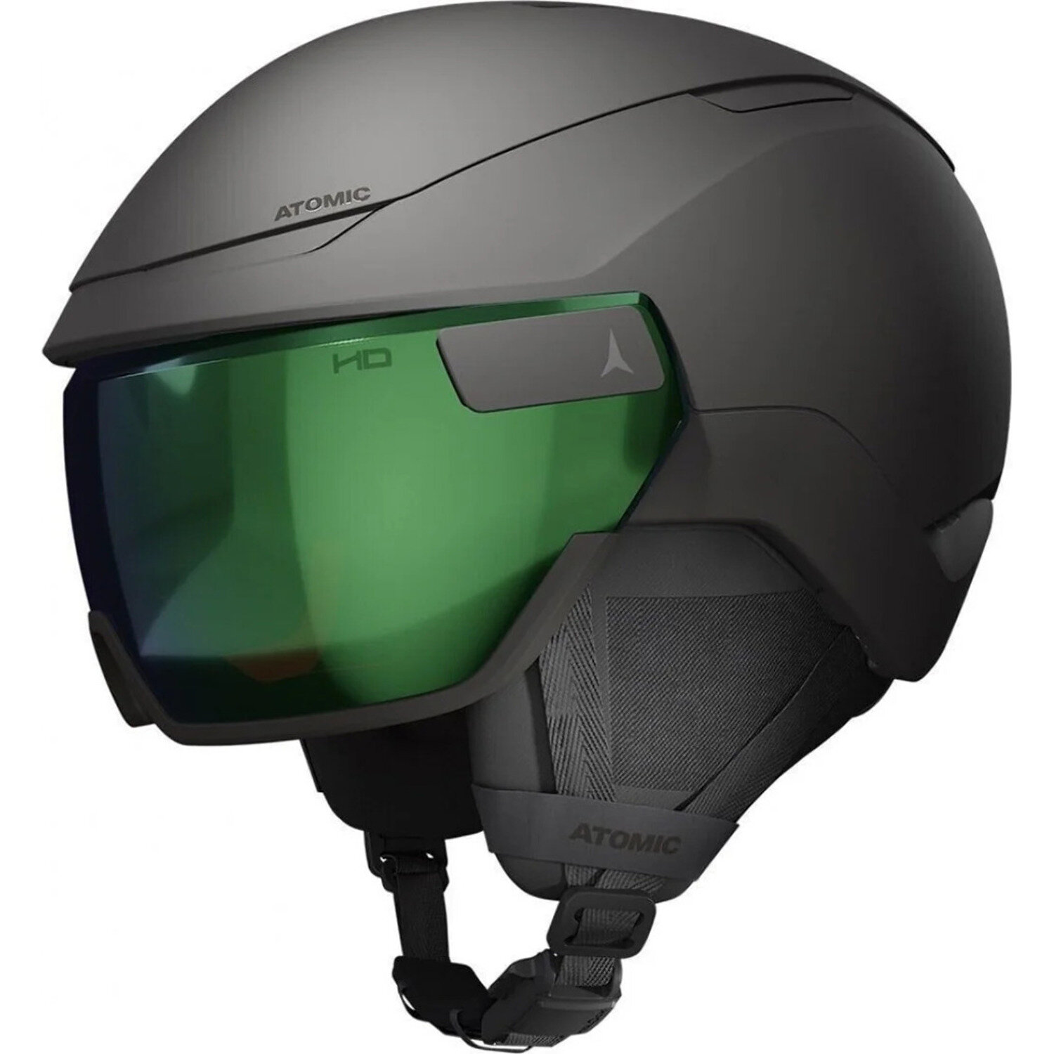 Горнолыжный шлем Atomic Revent GT Amid Visor HD Black Cat. 3-2 24/25 Черный, для мужчин , Черный