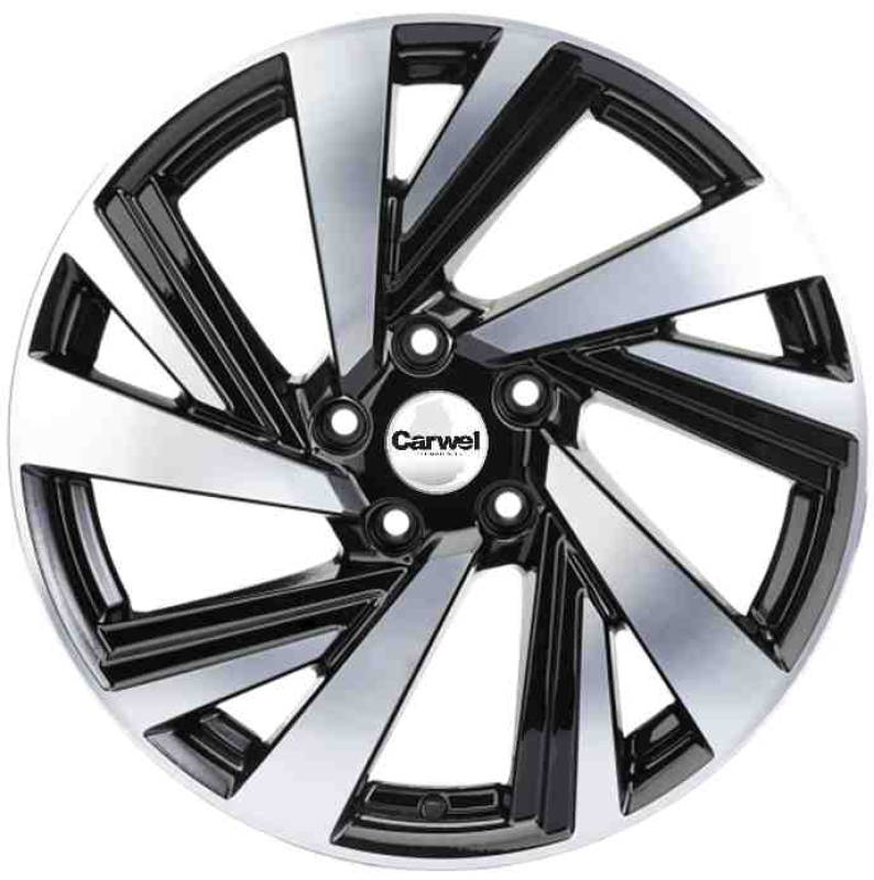 Диск колесный Carwel Тишь 1801 (Tiguan-Kodiaq) 7,5x18 5x112 Dia57.1 ET43 цвет ABT