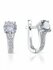 Серьги VALTERA, серебро, 925 проба, фианит, , серебристый