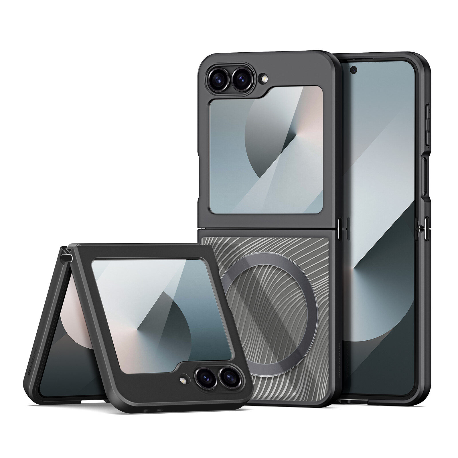 Чехол с MagSafe от Dux Ducis для Samsung Flip6, Flip7 FE (W25), серия Aimo Mag Series Case