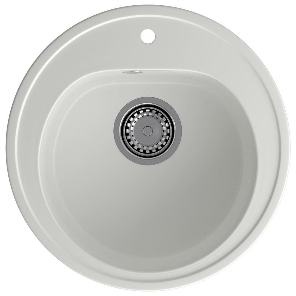 Кухонная мойка GranFest RONDO 510, иней