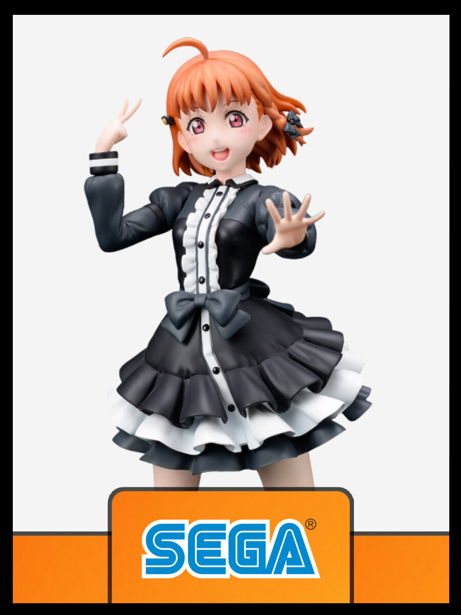Оригинальная фигурка Chika Takami от Sega из аниме Love Live! / Чика Таками «Живая любовь! Лав Лив!” 21 см