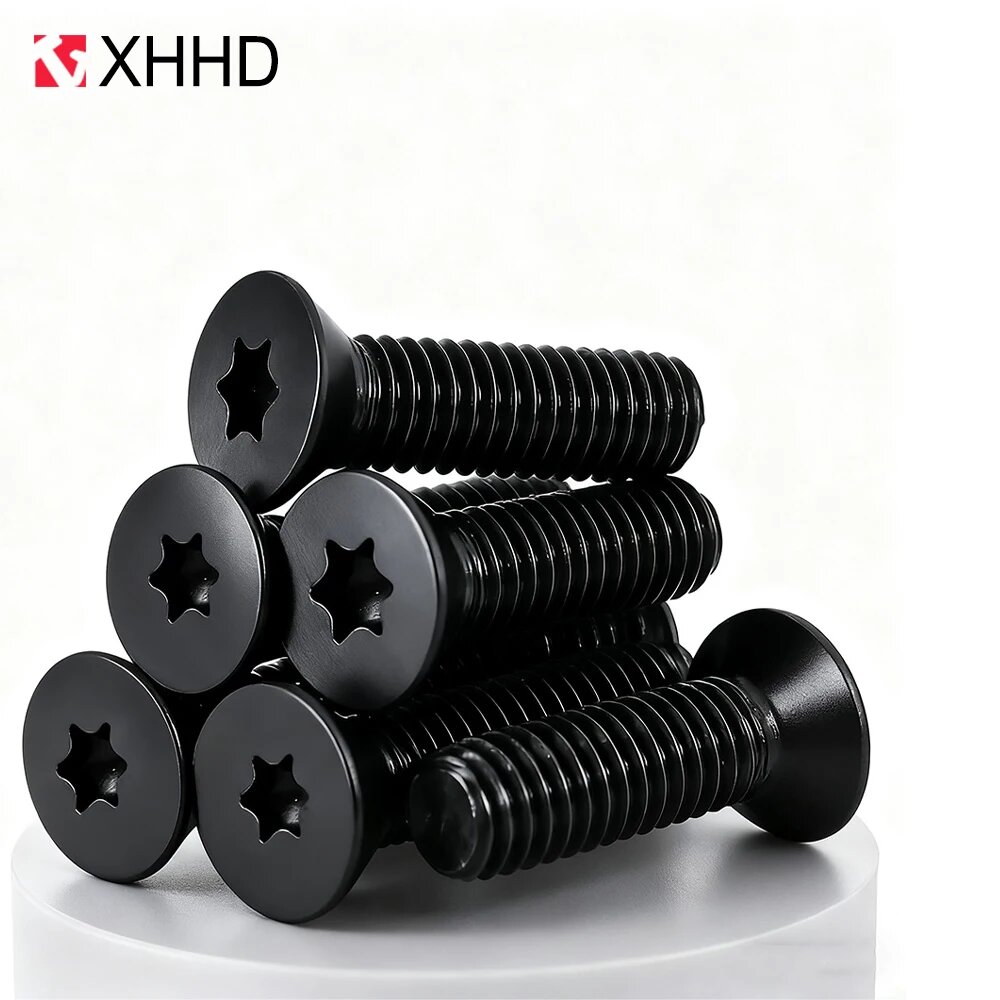 Винты Torx черные NEWHONGHUIDA M2-M4 M2, 5mm