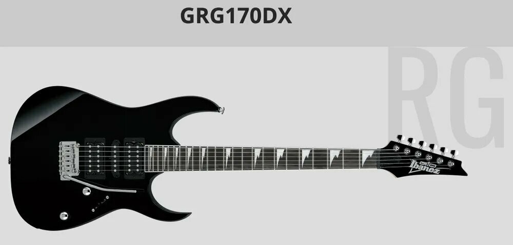 Электрогитара Ibanez GRG170DX, подойдет новичкам, лучший подарок
