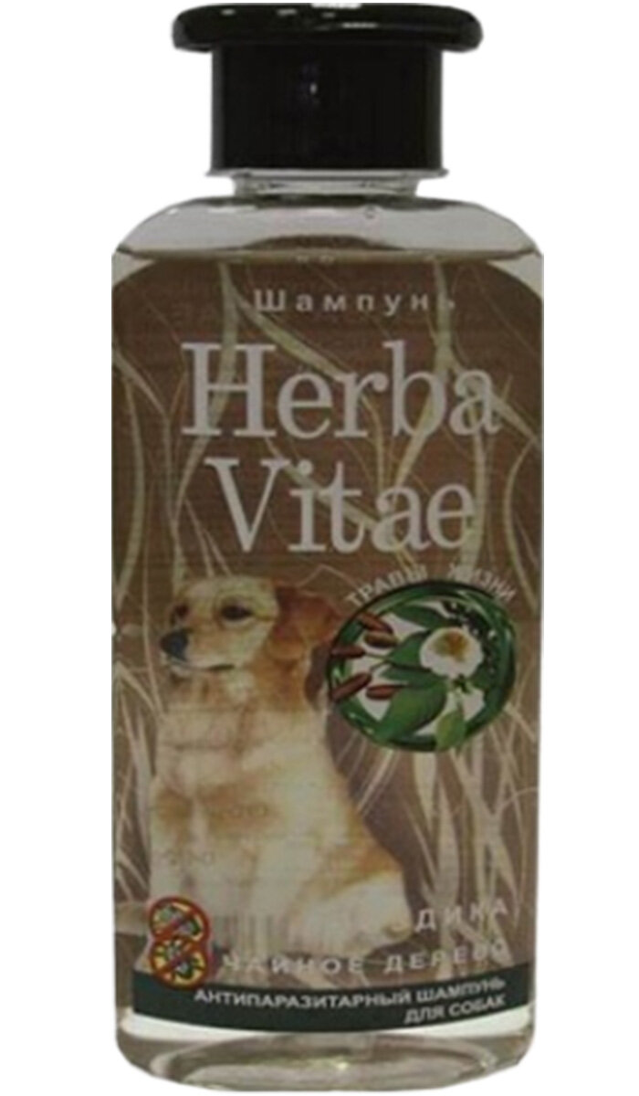 Шампунь антипаразитарный Herba Vitae, для собак, 250 мл