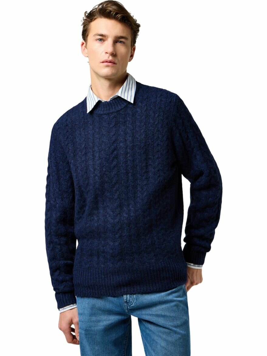 Свитер Men Regular Cable Knit Sweater