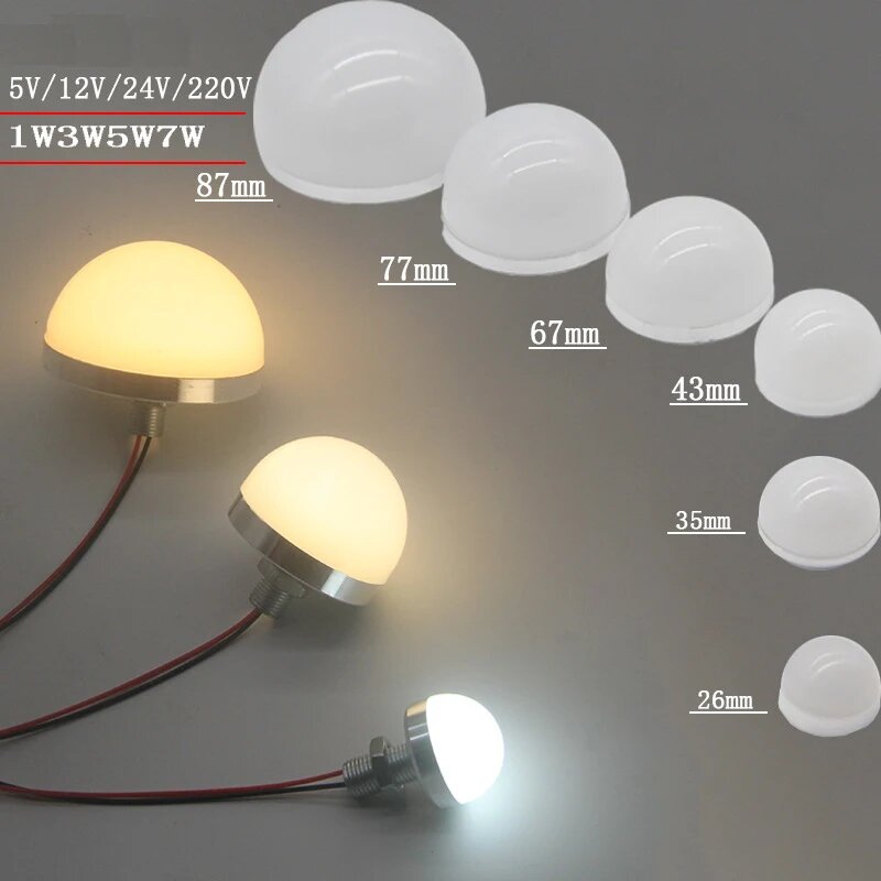 JOYPINJ Светодиодные лампы 10 шт Natural White 4000k, DC12V, 35mm 2w