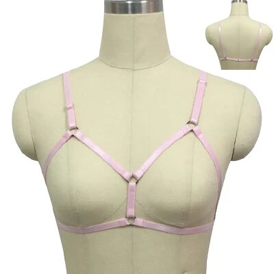 BODY HARNESS Розовый Бант Харнес O0106