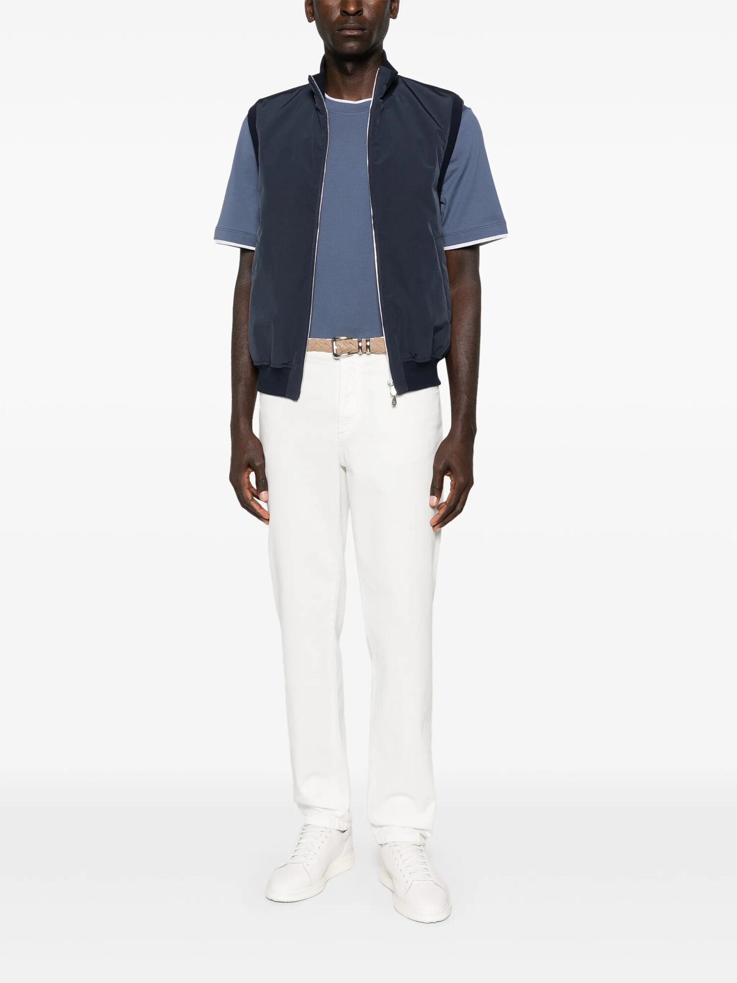 Куртка BRUNELLO CUCINELLI, размер 44, blue — фото 1